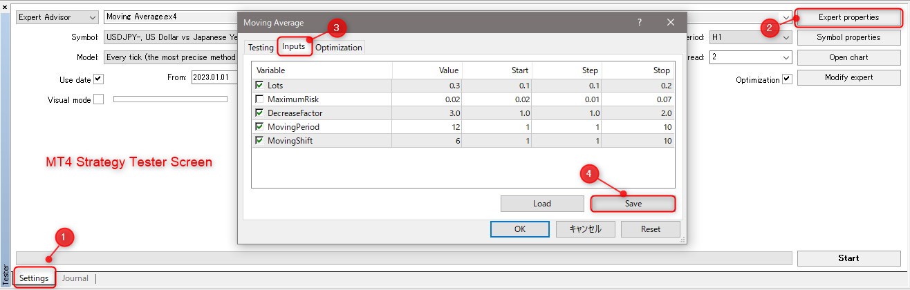 [mt4 Mt5] Set File Builder [ea Parameter Editor]